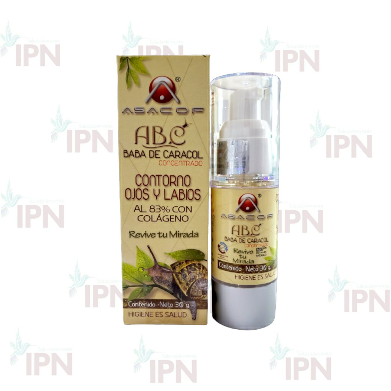 GEL DE DE BABA DE CARACOL 120G - Saludablemente NATURAL
